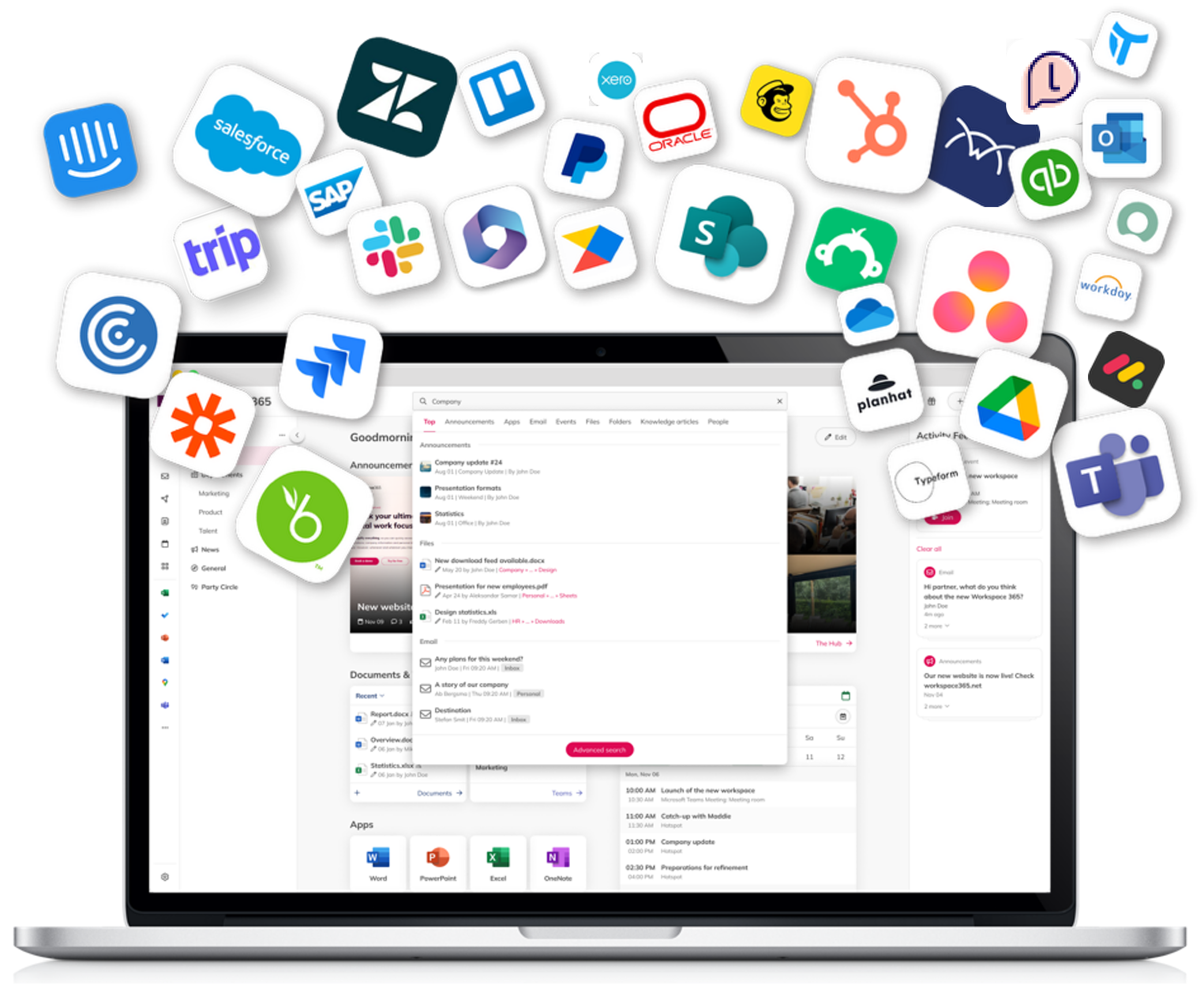 Workspace 365 | Find everything you need with the Global Search