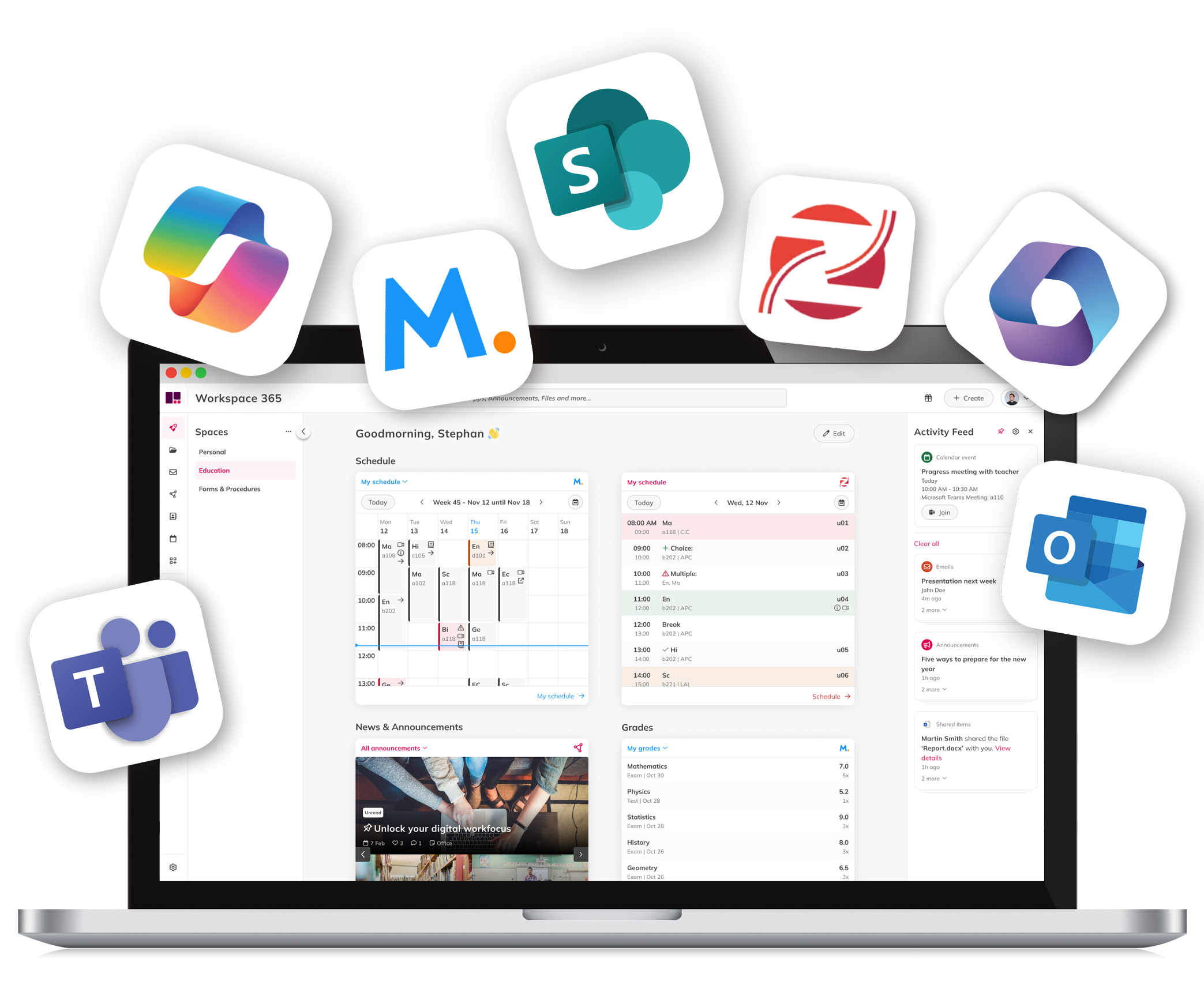Workspace 365 | Werk overal met een digitale werkplek voor educatie