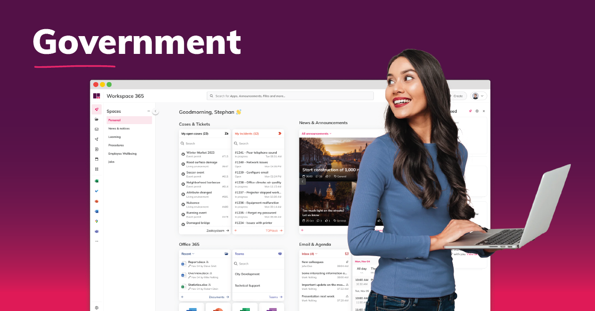 Workspace 365 | A streamlined digital workplace for Government