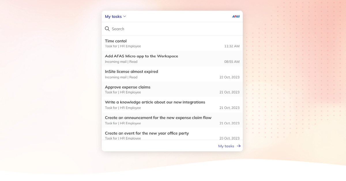 Workspace 365 | Integreer AFAS Online naadloos in je digitale werkplek